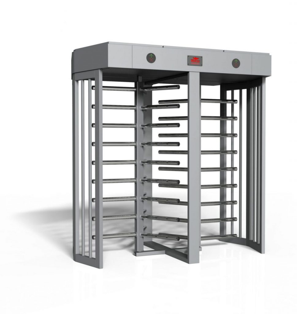 Full Height Turnstile High Security Double Lane Stadium