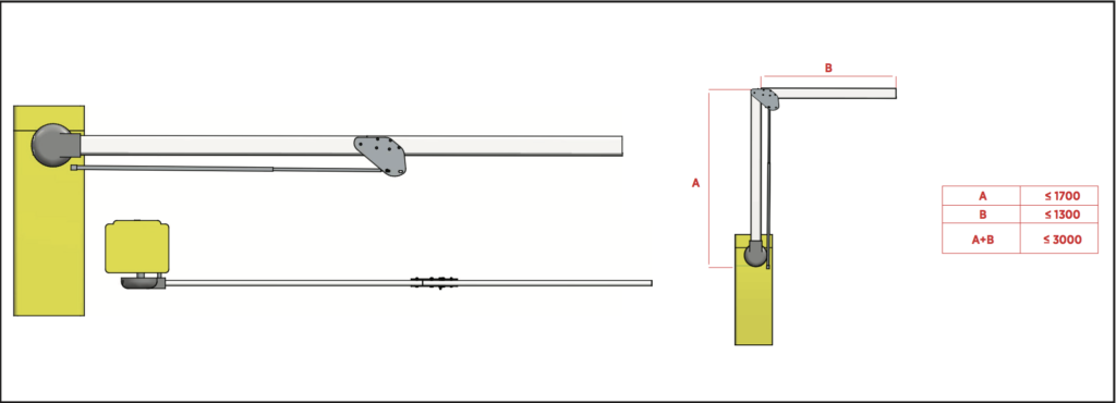 Tripod Turnstile Security Access Control Waist Height